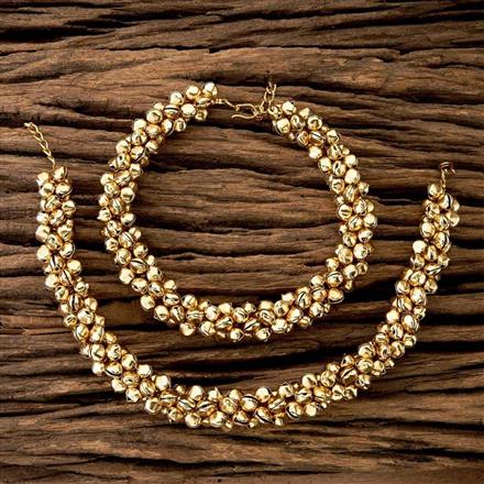 Buy Antique Ghungru Payal with gold plating 17048 | Kanhai Jewels