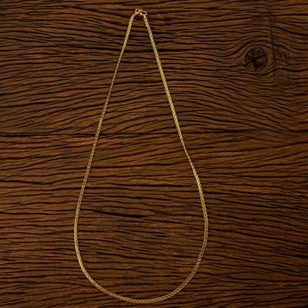 Buy Antique Plain Chain with gold plating 200737 | Kanhai Jewels