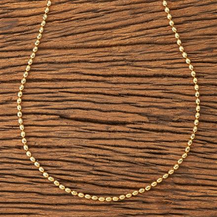Buy Antique Plain Chain with gold plating 20185 | Kanhai Jewels