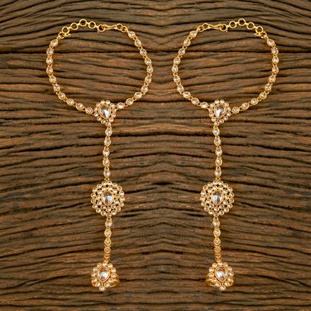 Buy Antique Classic Hath Pan with Gold Plating 203223 | Kanhai Jewels