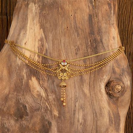 Buy Antique South Indian Belt With Matte Gold Plating 204235 | Kanhai ...
