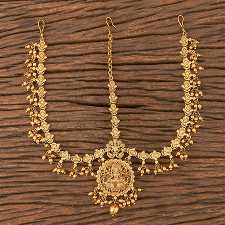 Buy Antique South Indian Damini With Matte Gold Plating 206606 | Kanhai ...