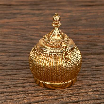 Buy Antique Classic Sindoor Box With Gold Plating 207008 | Kanhai Jewels