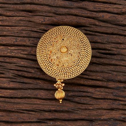 Buy Antique Plain Brooch With Gold Plating 209017 | Kanhai Jewels