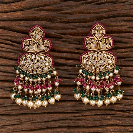 Buy Antique Classic Earring With Mehndi Plating 211089 | Kanhai Jewels