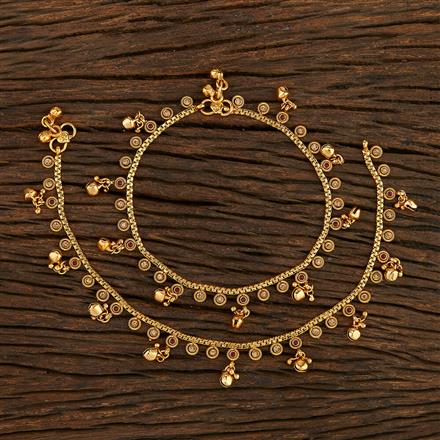 Buy Antique Ghungru Payal With Gold Plating 211954 | Kanhai Jewels