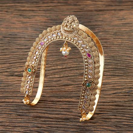 Buy Antique Temple Baju Band With Gold Plating 215135 | Kanhai Jewels