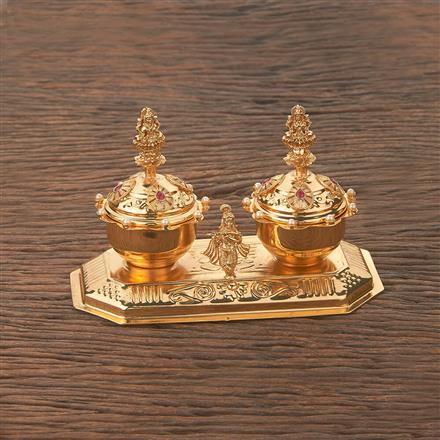Buy Antique Classic Sindoor Box With Gold Plating 216261 | Kanhai Jewels