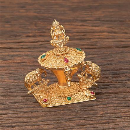 Buy Antique Classic Sindoor Box With Gold Plating 217219 | Kanhai Jewels