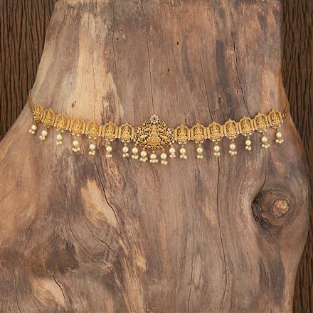 Buy Antique South Indian Belt With Matte Gold Plating 217310 | Kanhai ...
