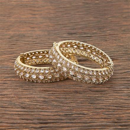 Buy Antique Openable Bangles With Mehndi Plating 217429 | Kanhai Jewels