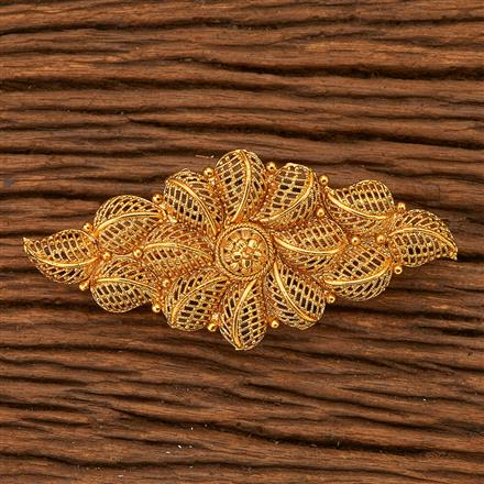 Buy Antique Classic Hair Clips with gold plating 23477 | Kanhai Jewels