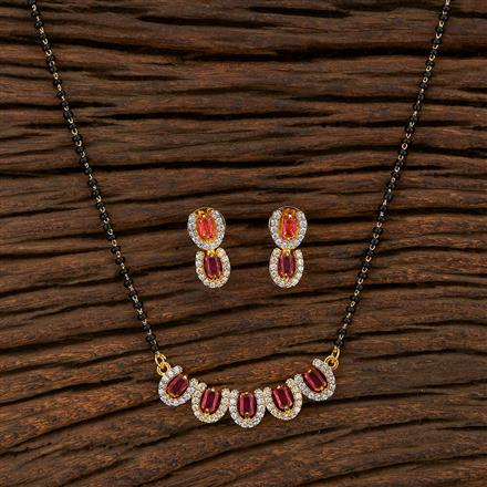 Buy Cz Classic Mangalsutra With 2 Tone Plating 418080 | Kanhai Jewels