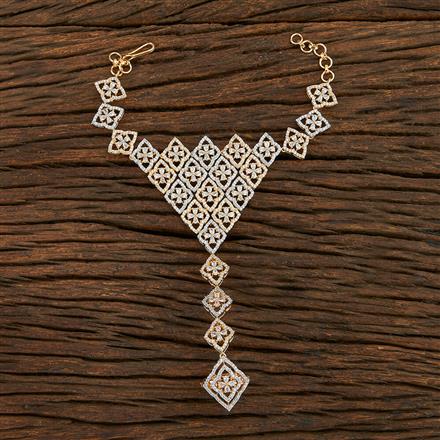 Buy Cz Classic Hath Pan With 2 Tone Plating 420190 | Kanhai Jewels