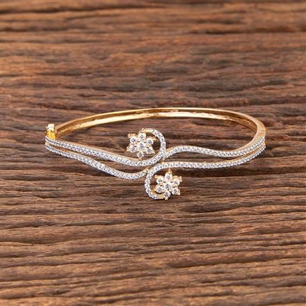 Buy Cz Delicate Kada With 2 Tone Plating 425441 | Kanhai Jewels