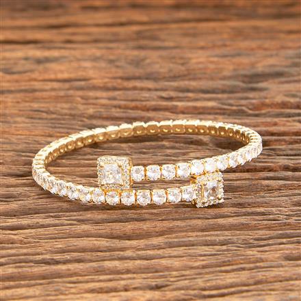 Buy American Diamond Delicate Kada With Gold Rhodium Plating 429087 ...
