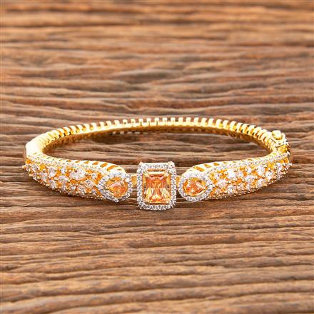 Buy American Diamond Classic Kada With 2 Tone Plating 429243 | Kanhai ...