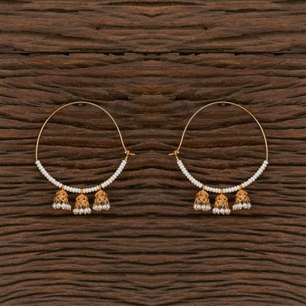 Buy Antique Moti Earring With Gold Plating 500753 | Kanhai Jewels