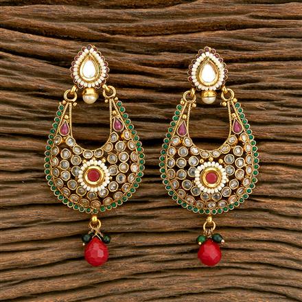 Buy Antique Moti Earring With Gold Plating 500900 | Kanhai Jewels