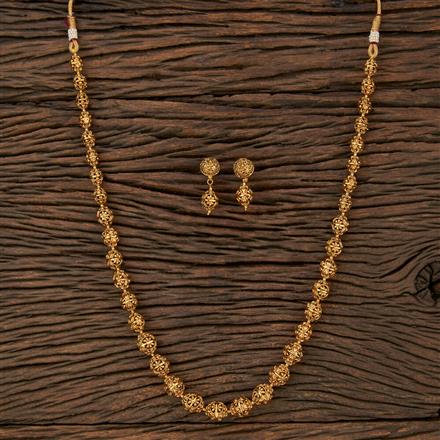 Buy Antique Mala Necklace With Gold Plating 650139 | Kanhai Jewels