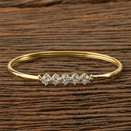 Buy CZ Delicate Kada with gold plating 66843 | Kanhai Jewels