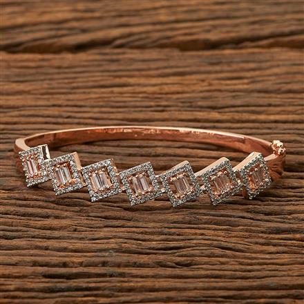 Buy CZ Classic Kada with rose gold plating 69289 | Kanhai Jewels