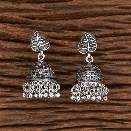 Buy Jhumki With Oxidised Plating 801733 | Kanhai Jewels