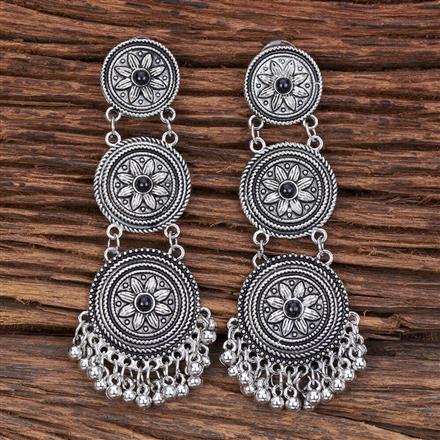 Buy Classic Earring With Oxidised Plating 801957 | Kanhai Jewels