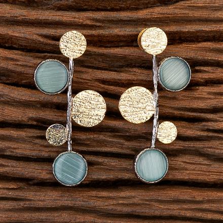Buy Stone Earring With 2 Tone Plating 802747 | Kanhai Jewels