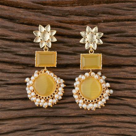 Buy Oxidised Moti Earring With Gold Plating 803907 | Kanhai Jewels